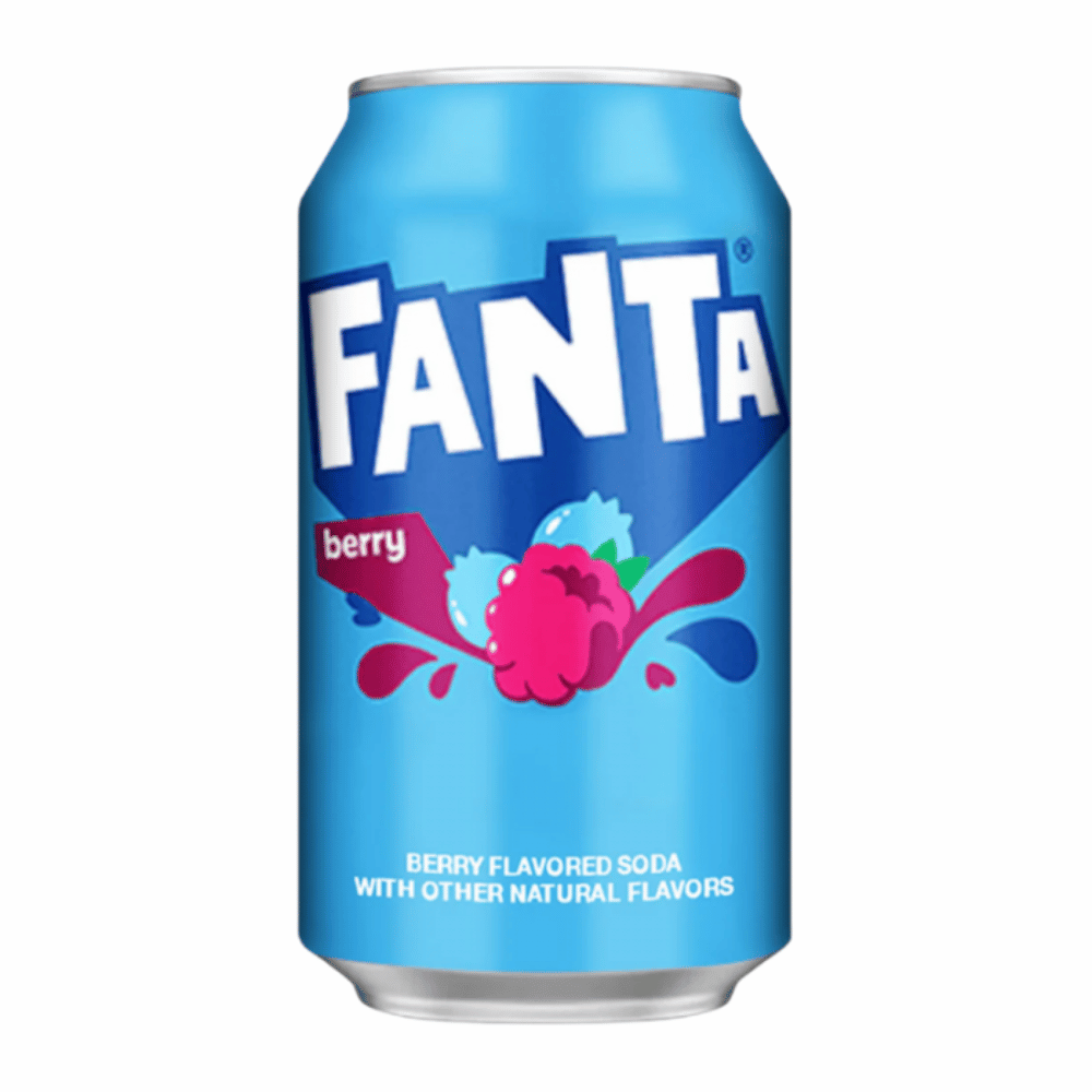 Fanta Blueberry 355ml USA - Americké, Asijské, Evropské sladkosti ...