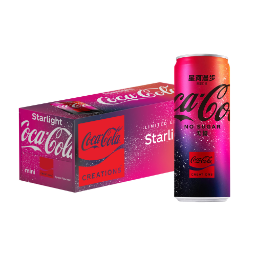 Coca Cola Starlight Pack 12x330ml CHN - Americké, Asijské, Evropské ...