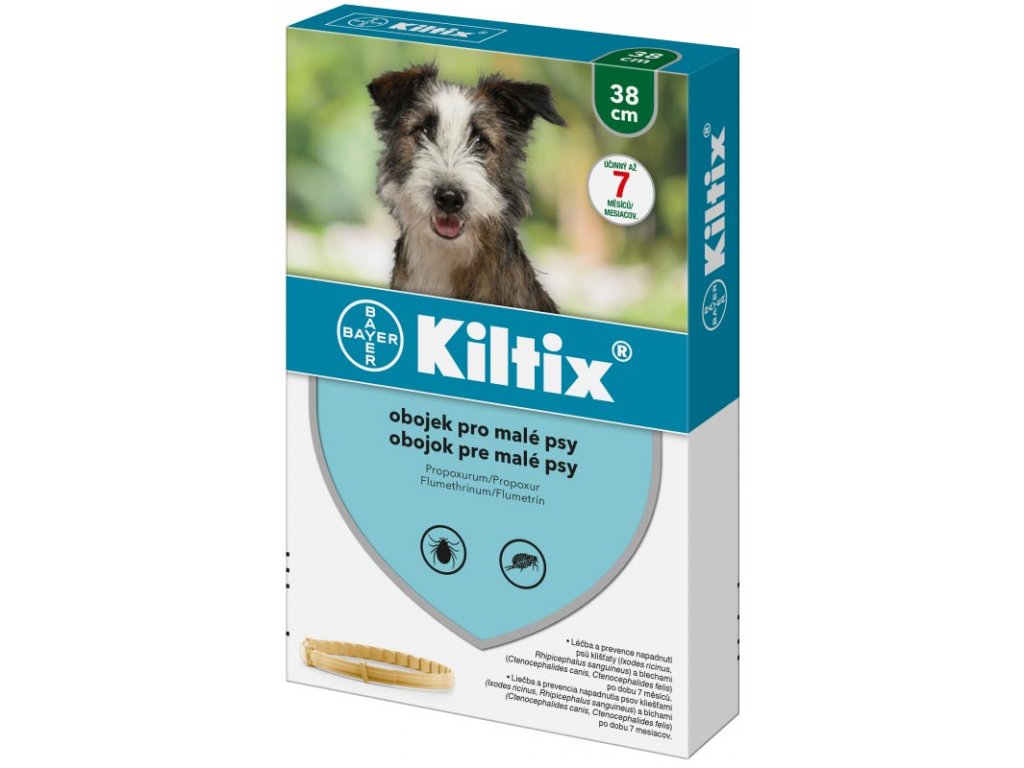 Kiltix antiparazitní obojek 38 cm | PetCenter.cz