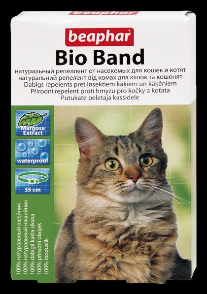 Beaphar Bio Band antiparazitický obojek pro kočky 35 cm | PetCenter.cz