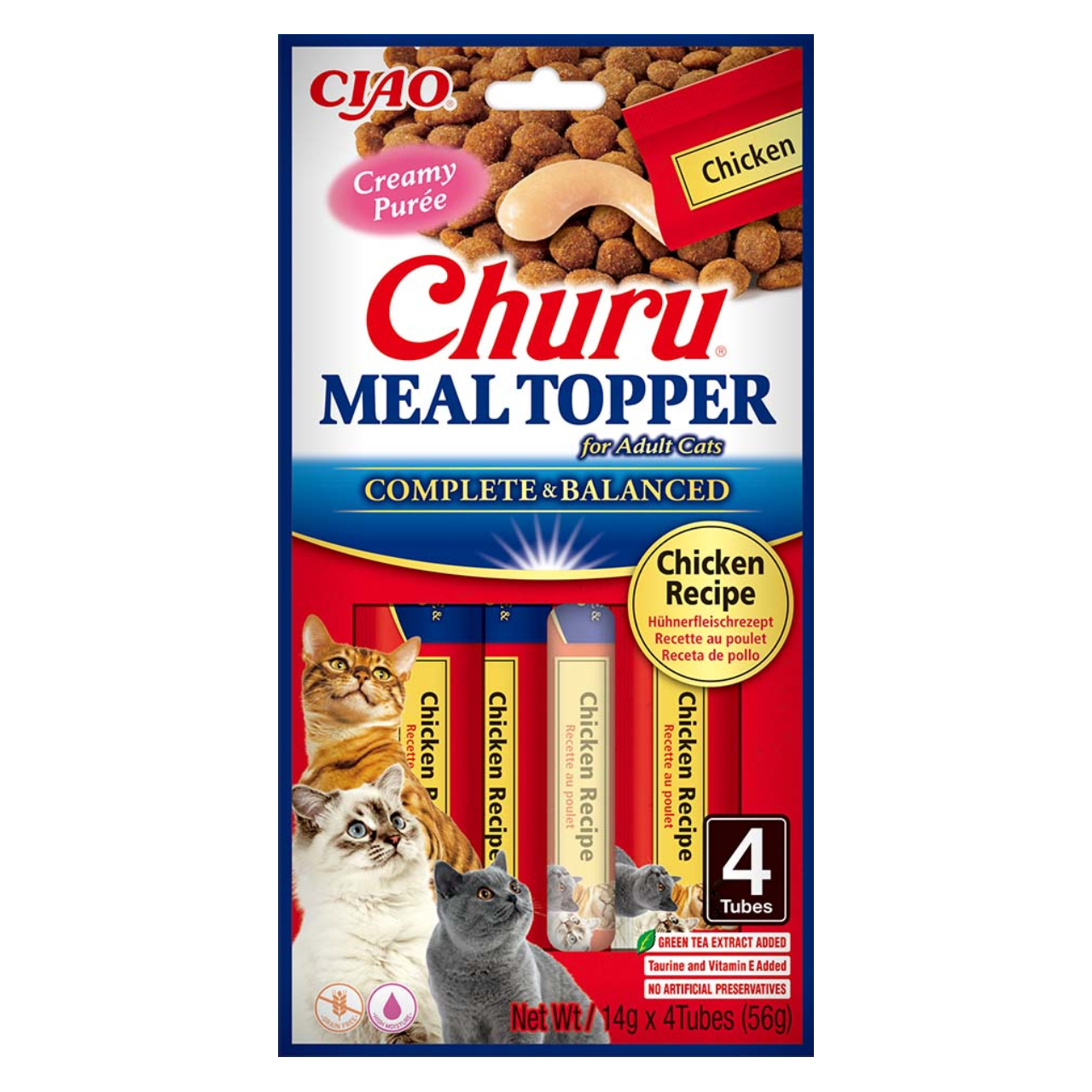 Churu Cat Meal Topper kura 4x14 g - PetCenter.sk