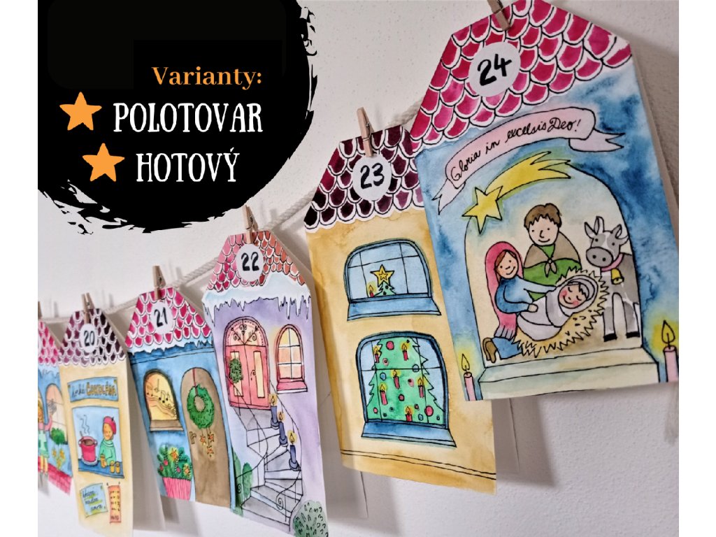 LEDUŠKA A DOBRÉ SKUTKY - adventní kalendář pro celou rodinu - petiprodeti