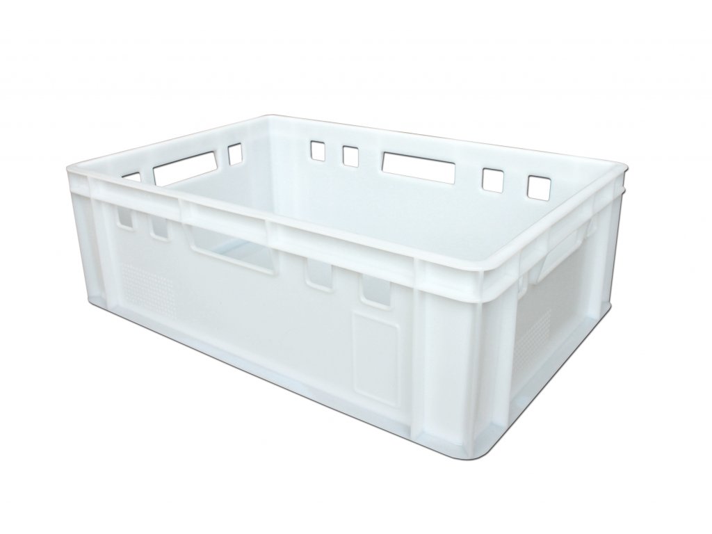 Plastic crate E2 colored 60x40x20 cm - Můj e-shop