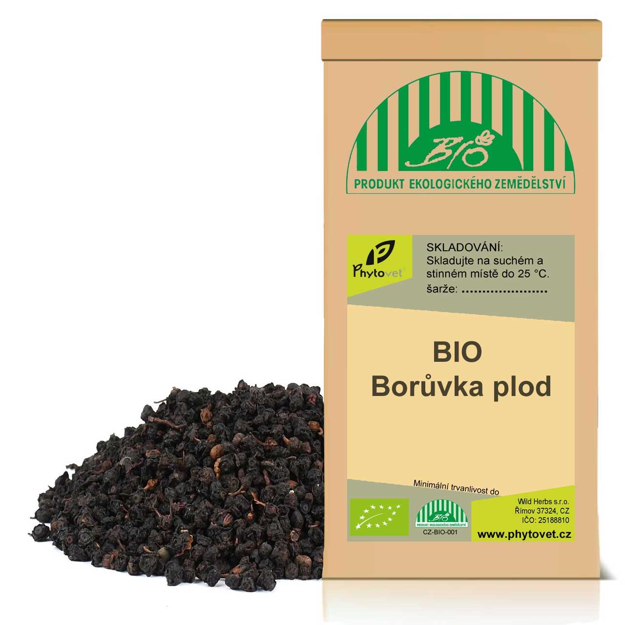 Borůvka plod BIO - Phytovet.cz
