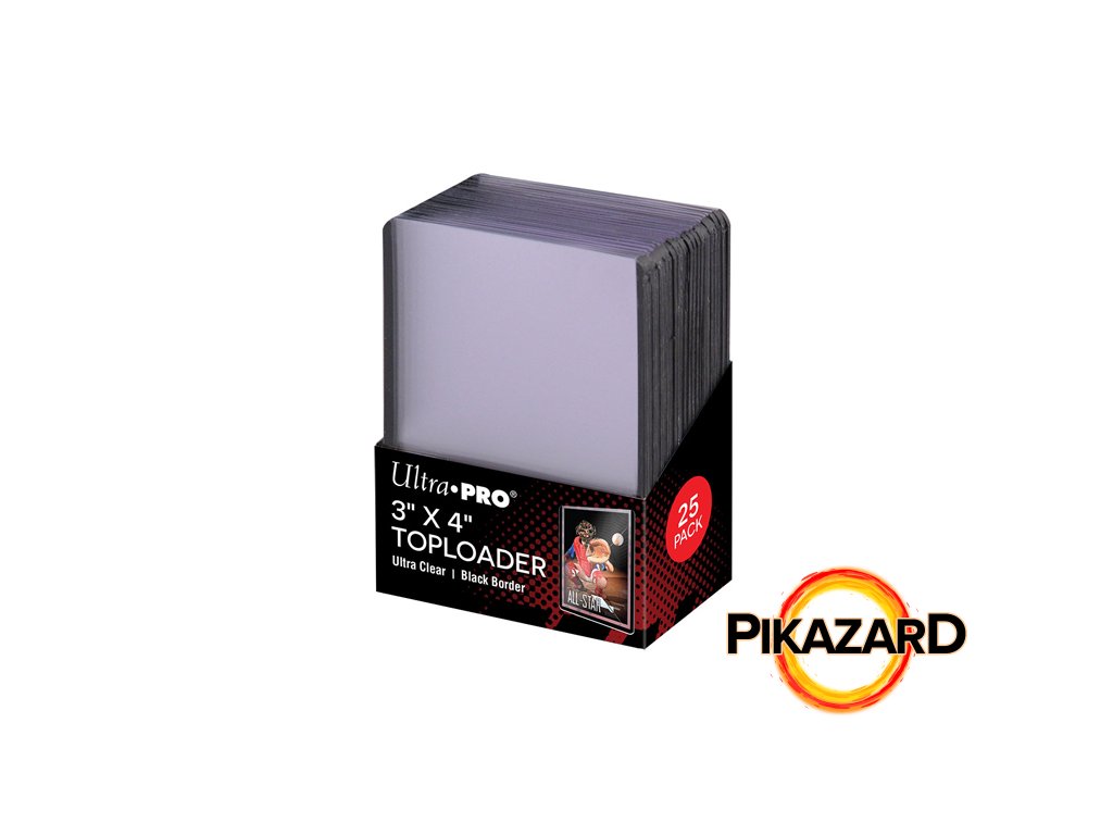 Toploader Ultra Pro 3x4 Black Border 25ks - Pikazard.eu