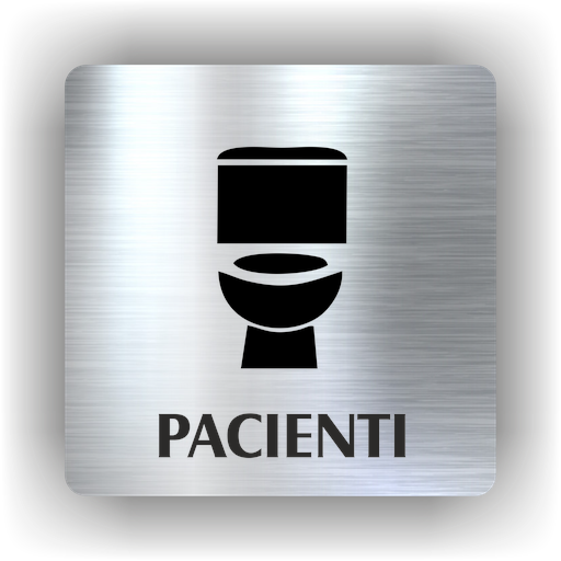 Piktogram - PACIENTI WC jen za 110,63 Kč | Piktogramy-cedule.cz