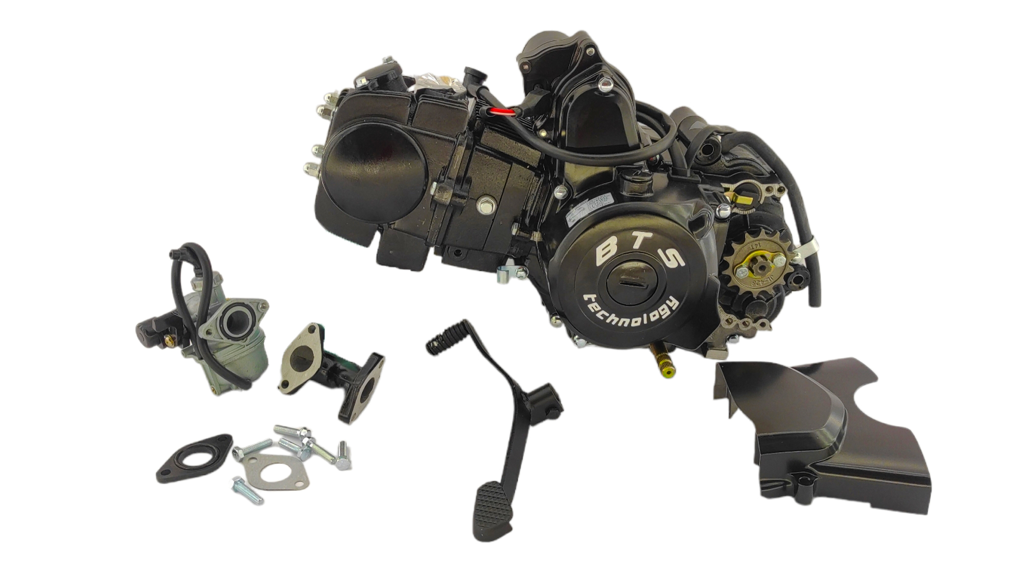 Motor ATV 125cc 3 + 1 - poloautomat typ2 - Pitbike.sk