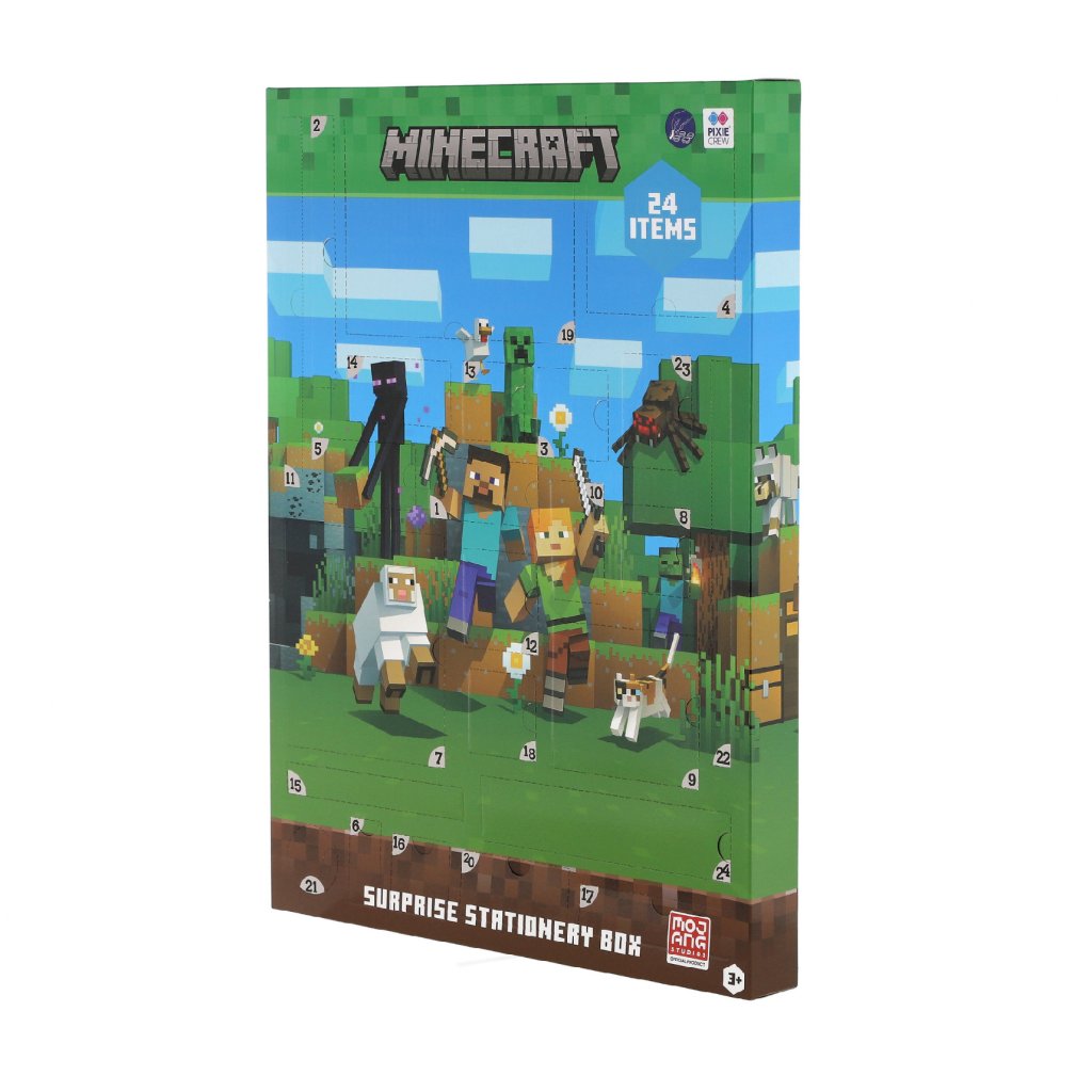 PIXIE CREW & MINECRAFT krabice plná překvapení