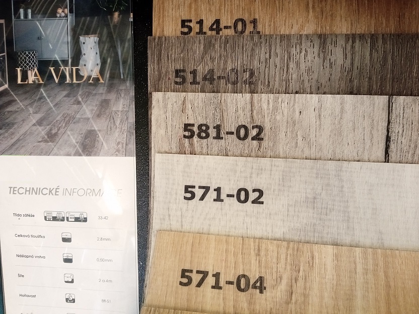 PVC podlaha LA VIDA - PLASTY-ESHOP.CZ