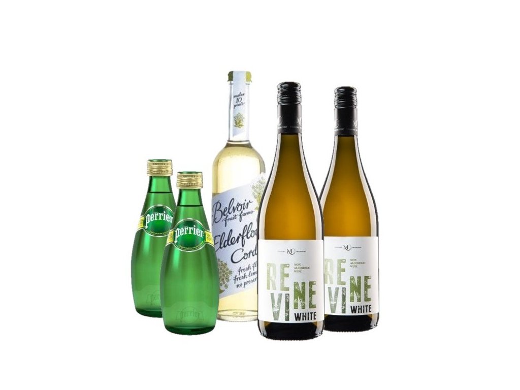 Nealko Hugo set ingrediencí - Plnásklenice.cz