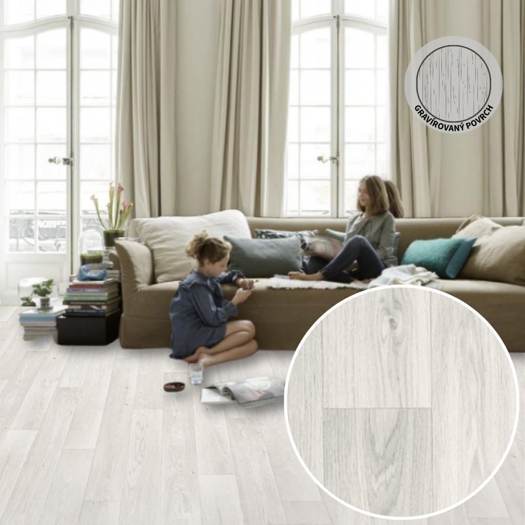 PVC podlaha Breno QUINTEX Gambel Oak 110L /filc | Podlahy Plotz