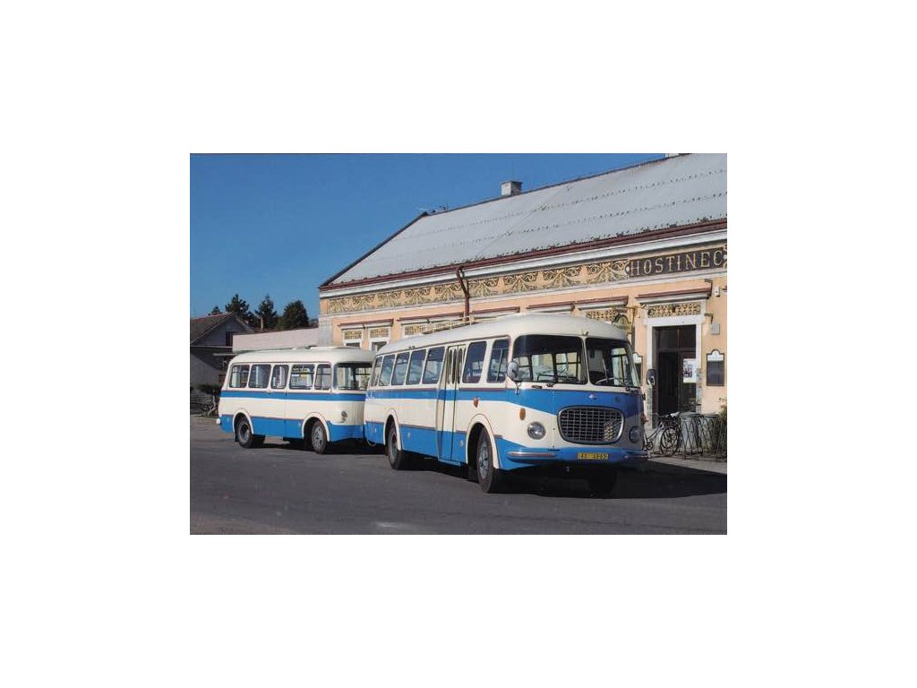 Pohlednice Autobus RTO s přívěsem - Pohledy.cz