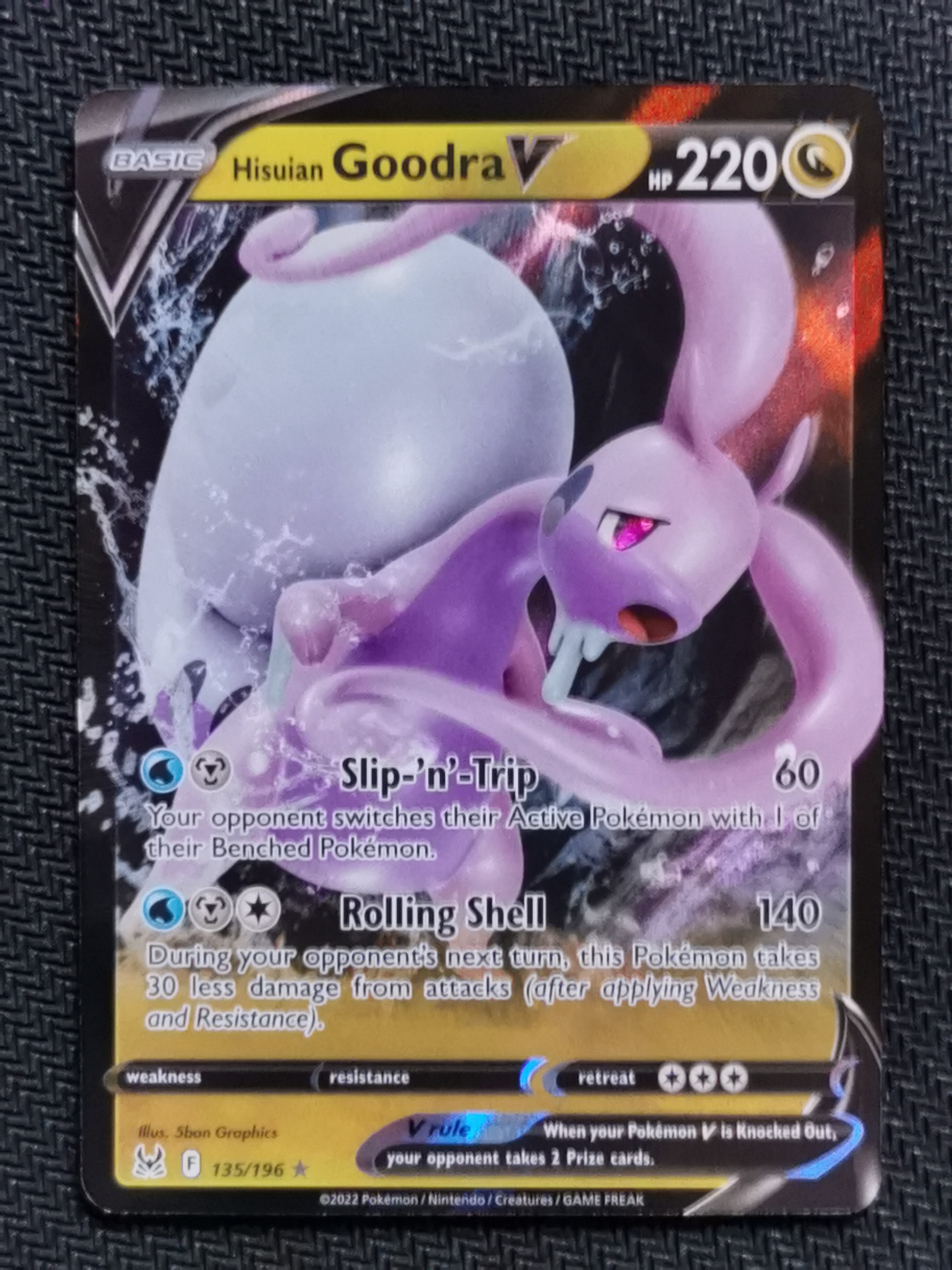 Hisuian Goodra V 135/196 - Pokemon4U