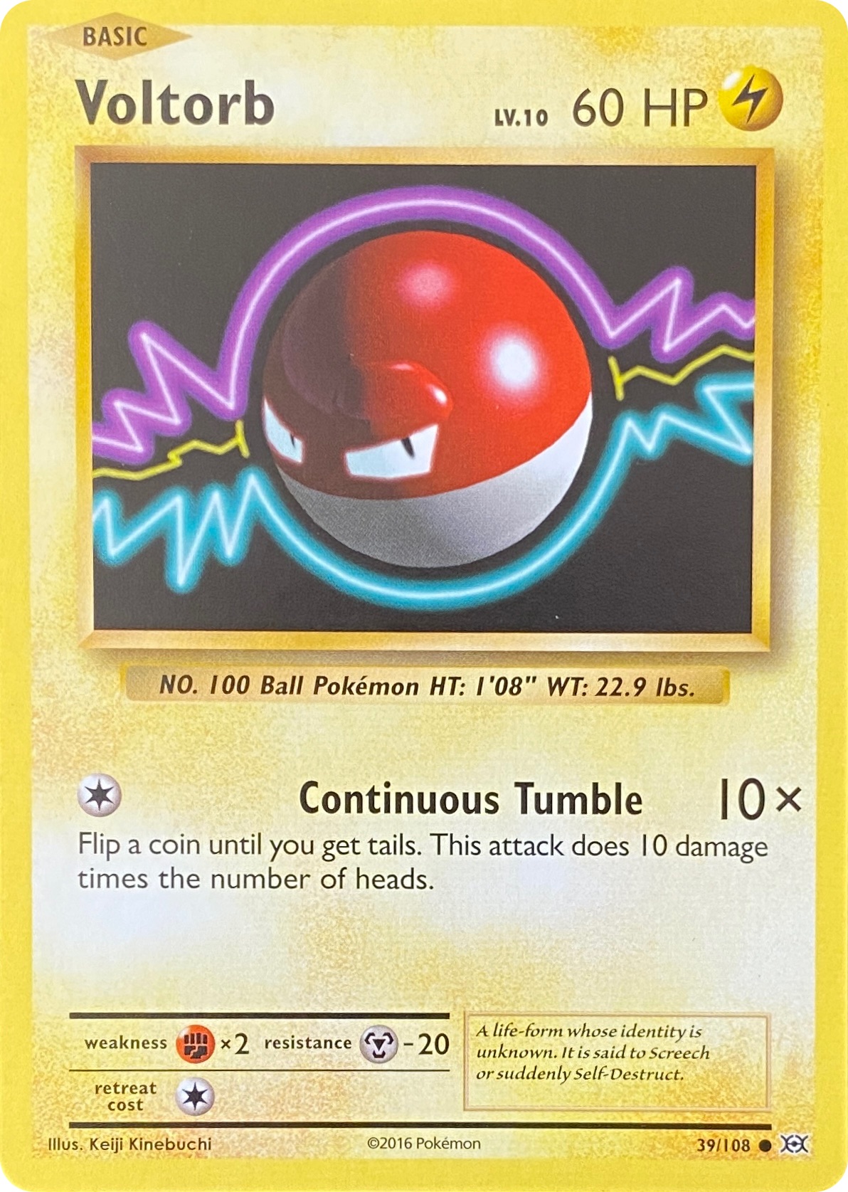 Voltorb - Evolutions 39/108 - Pokešov s.r.o.