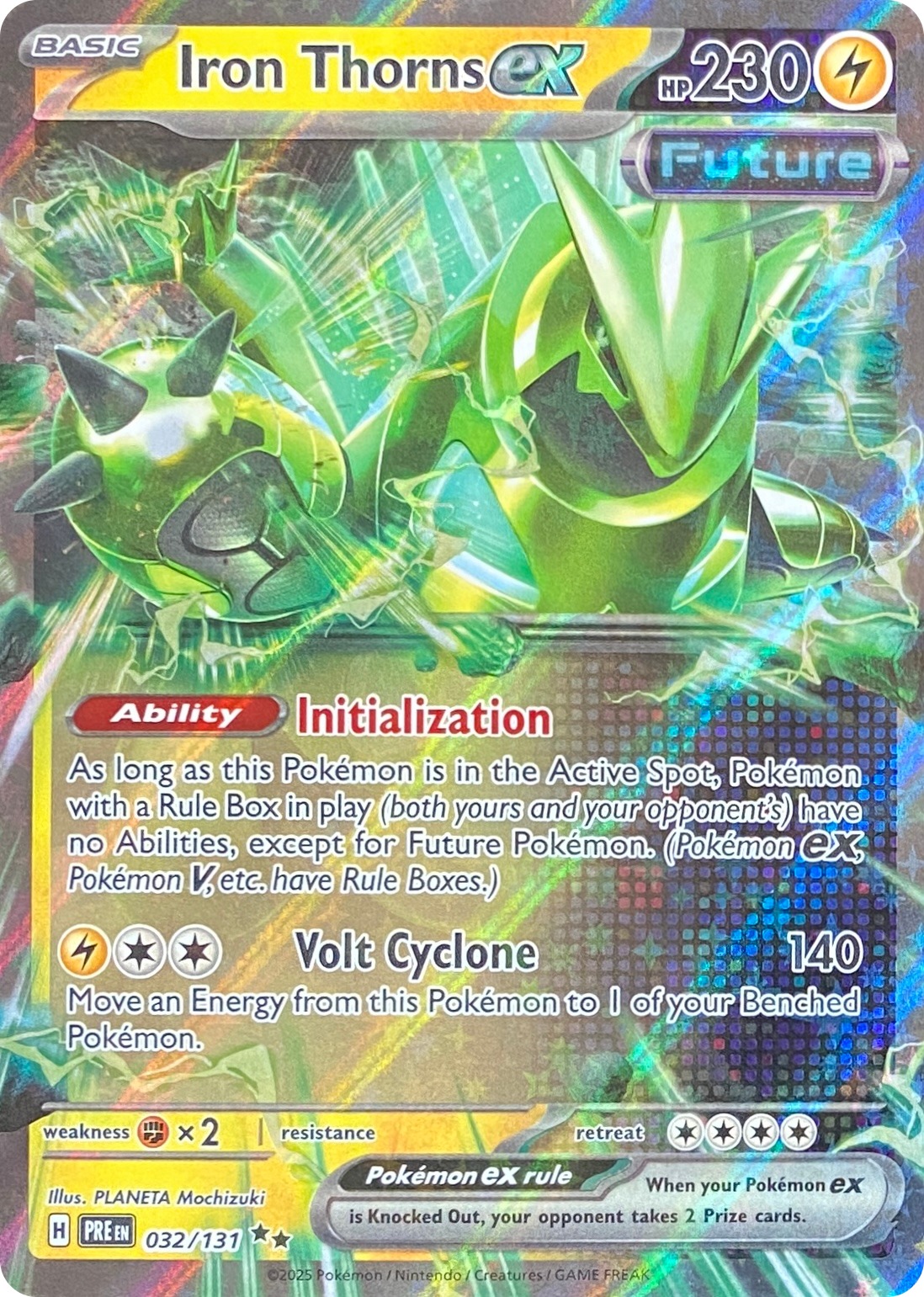 Iron Thorns EX - Prismatic Evolutions 32/131 - Pokešov s.r.o.