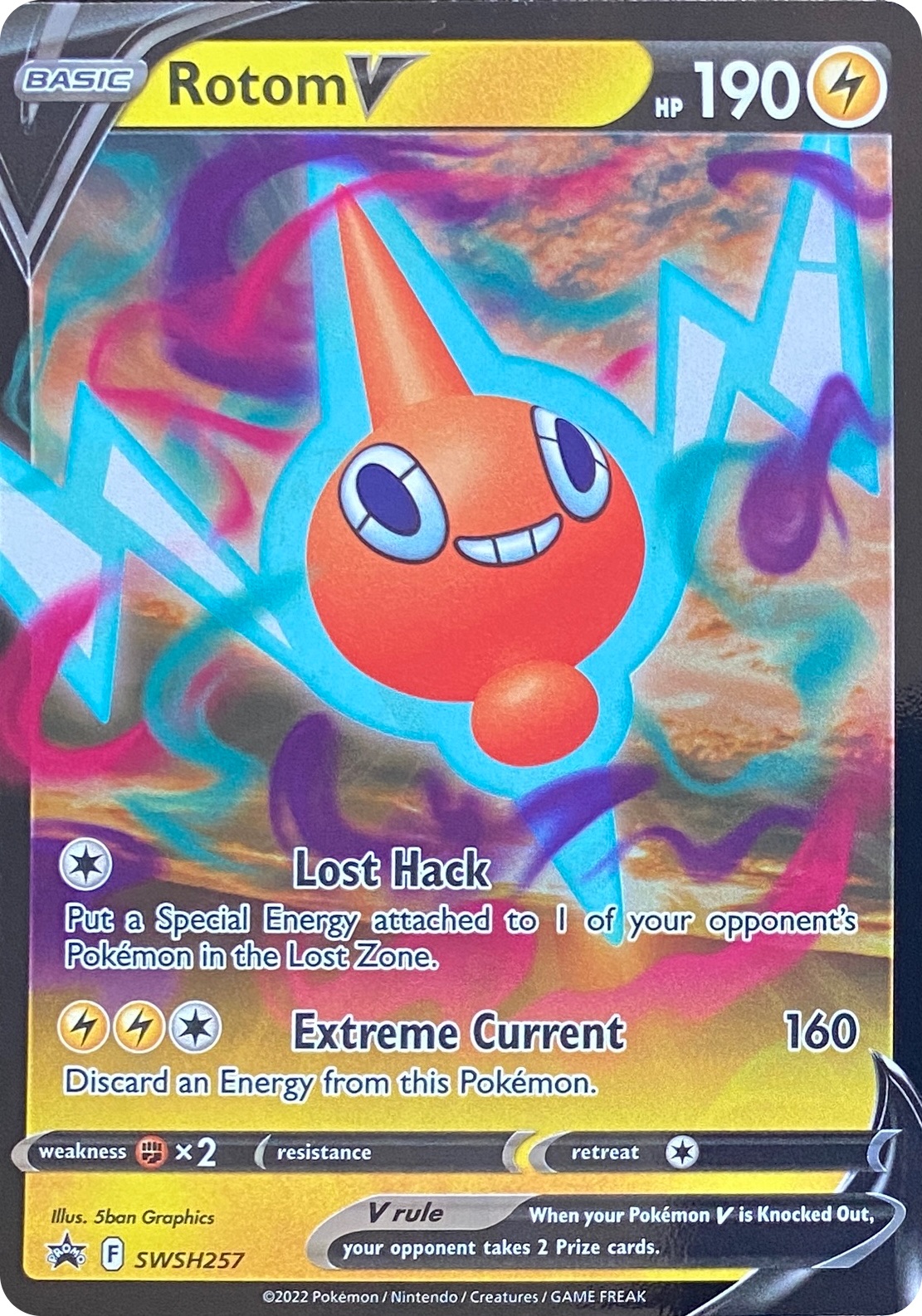 Rotom V - SWSH257 - Pokešov s.r.o.