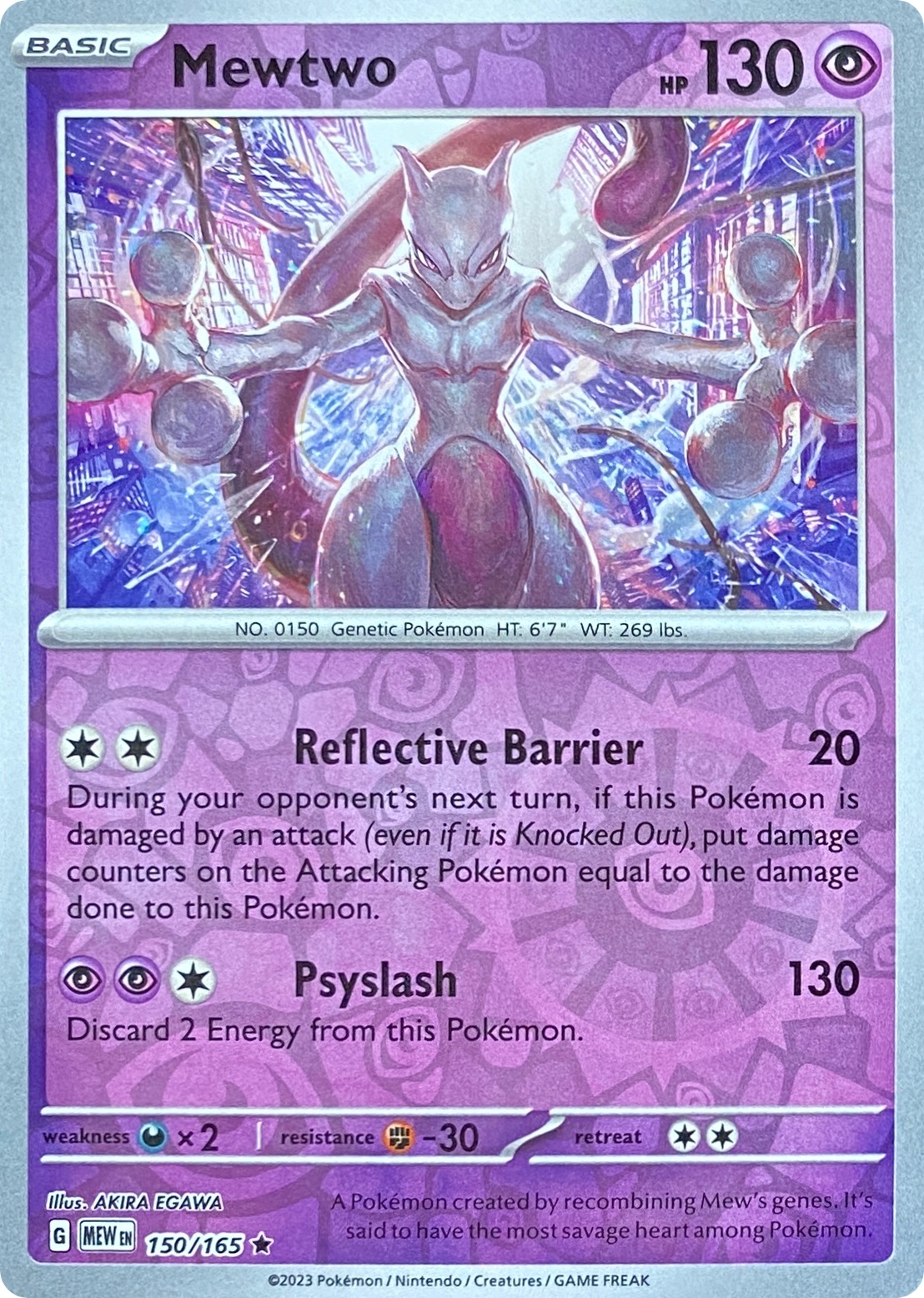Mewtwo - Pokémon 151 150/165 - Pokešov s.r.o.