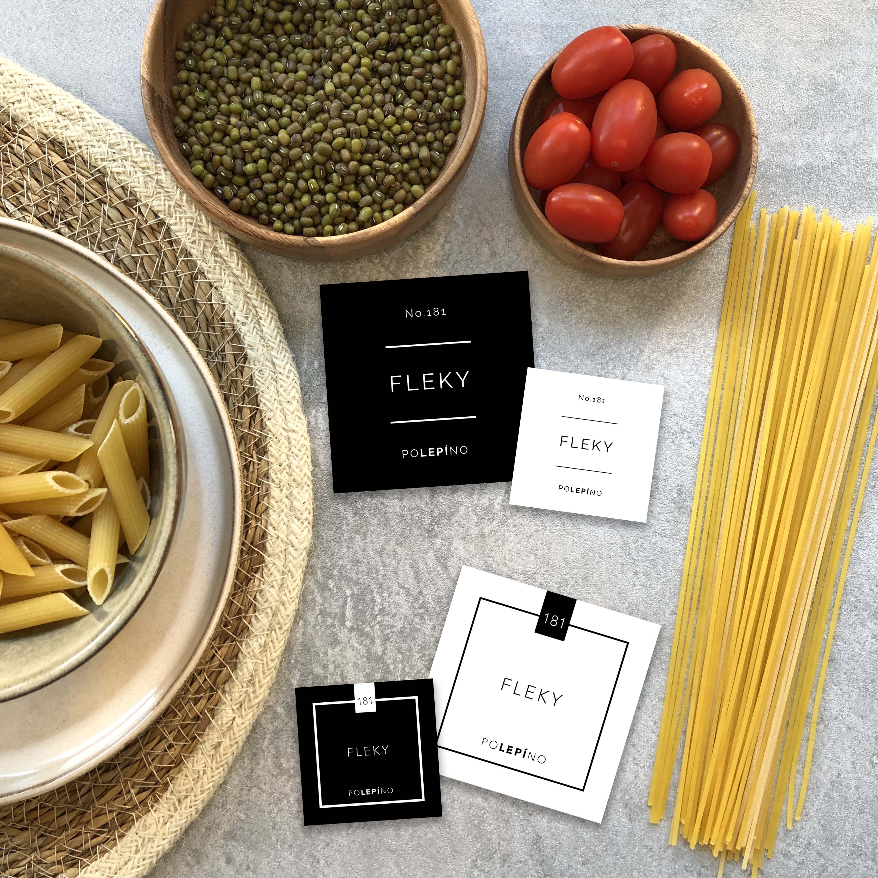 Fleky - nálepka do kuchyně - Polepino.cz