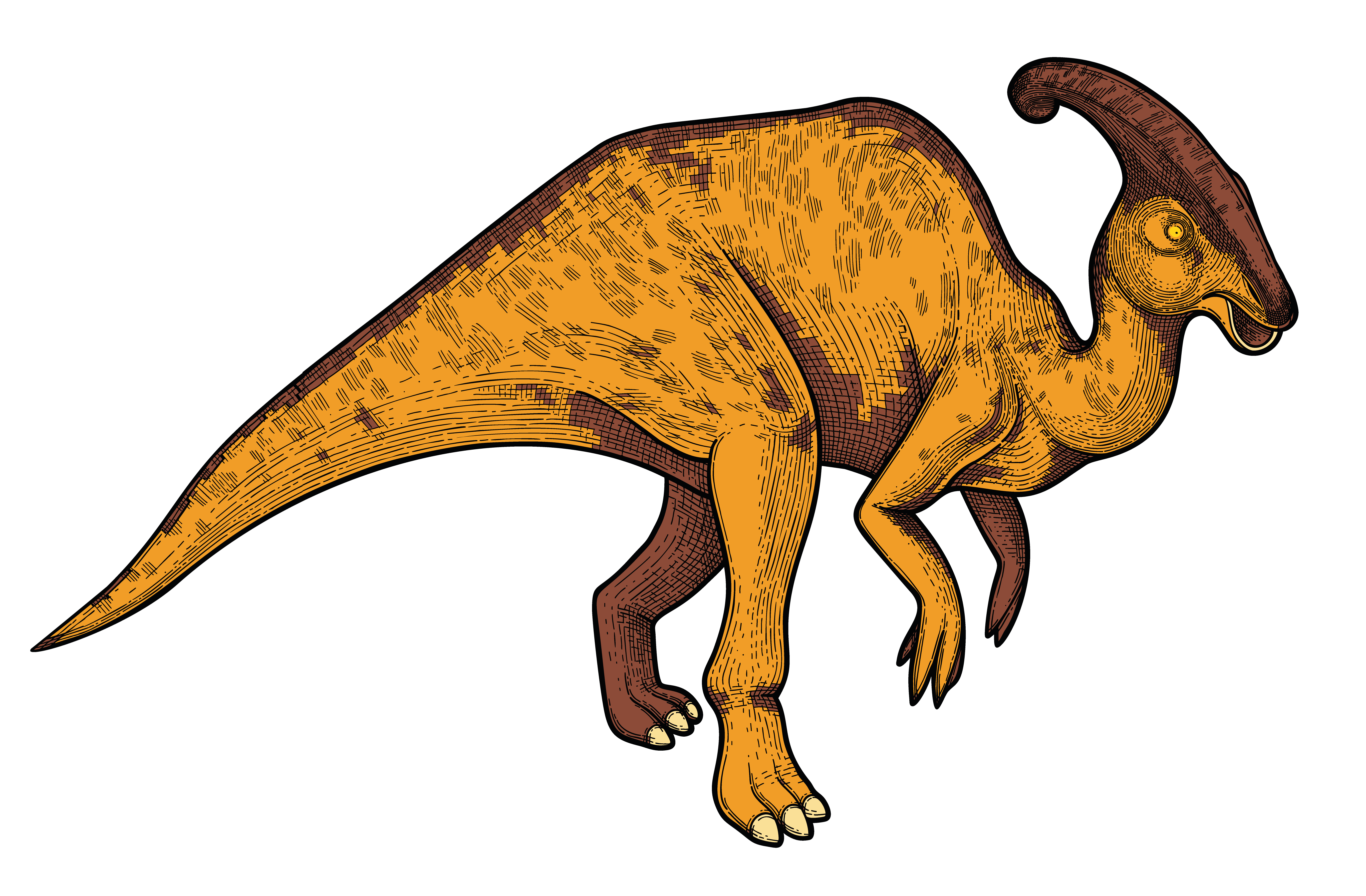 Samolepka na zeď Charonosaurus - Pradoch.cz