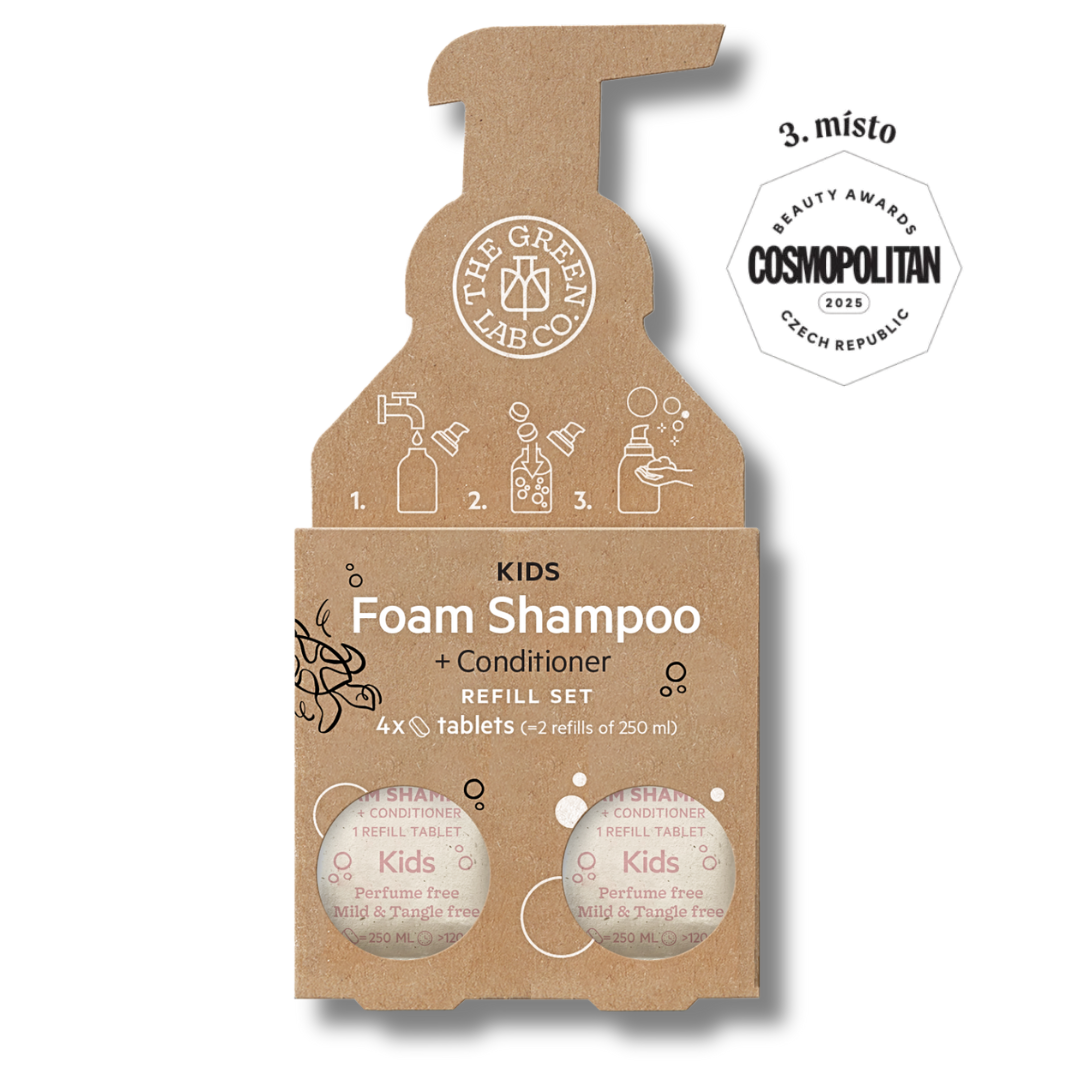 Eco-friendly Children's Shampoo Tablets - Fragrance-Free | The Green ...