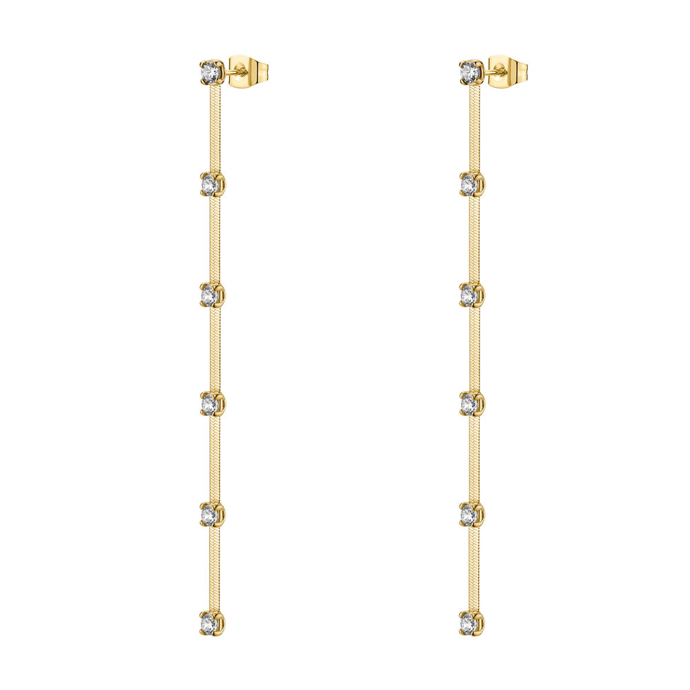 Visiace náušnice s čírymi zirkónmi Brosway Dreaming BIG26