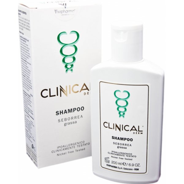 Clinical Derm Seborrea Grassa šampon proti mastným vlasům 200ml - ProAsist