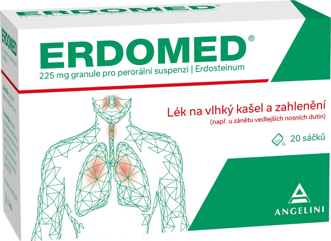 Erdomed 225 mg 20 sáčků - ProAsist