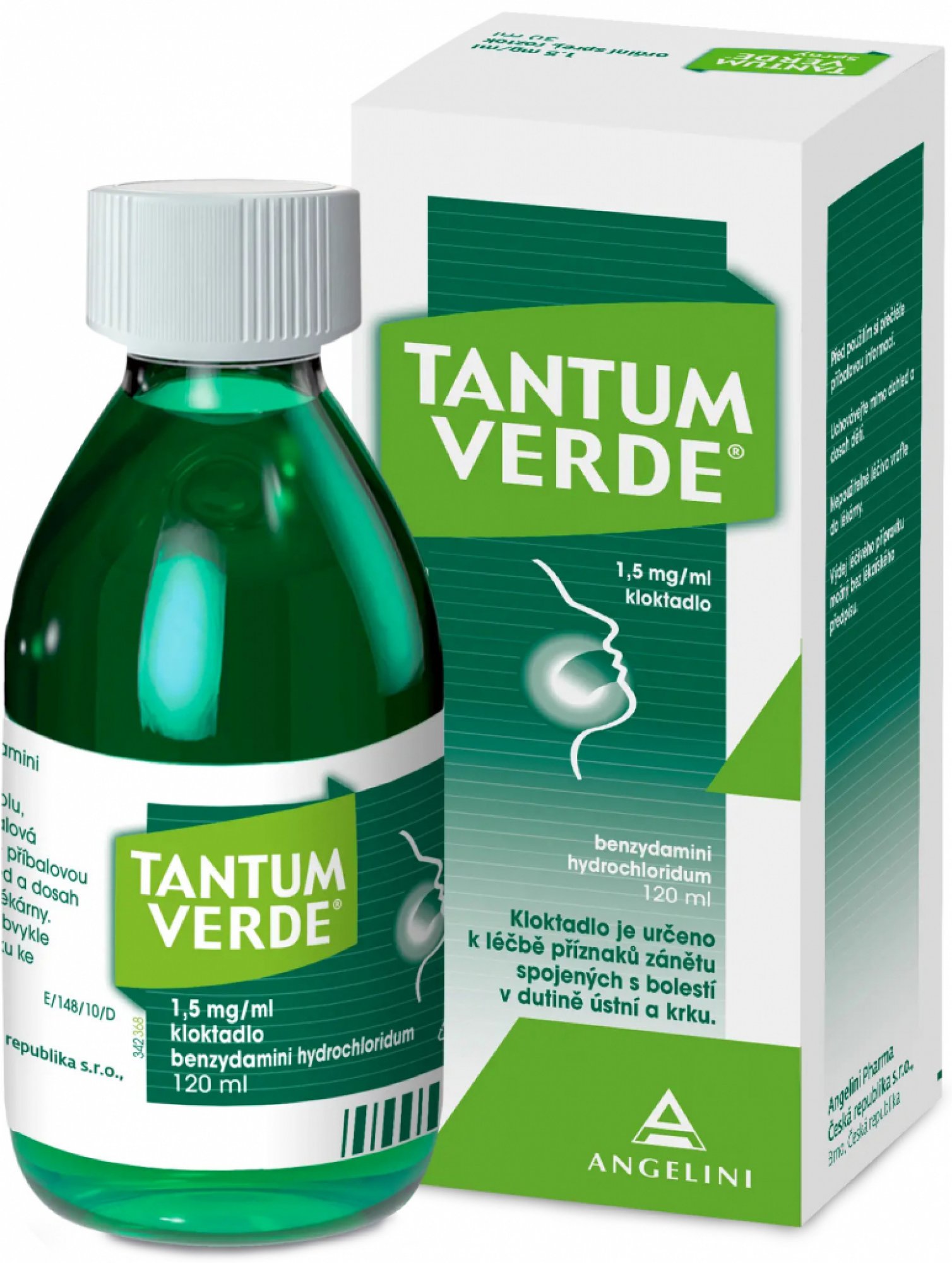 Tantum Verde kloktadlo 120 ml - ProAsist