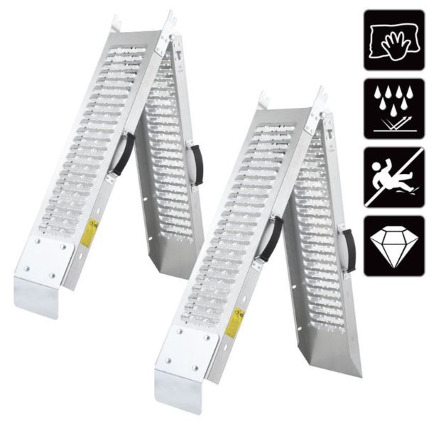 Nájezdové rampy skládací 190cm - Profigaraz.cz