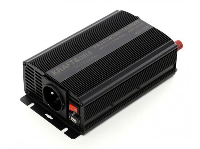 Menič napätia do automobilu 350W 12V - 230V KD1250 - Profigaráž.sk