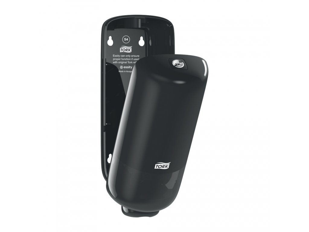 TORK 561508 – Zásobník na mýdla a dezinfekční prostředky S4, černý ...
