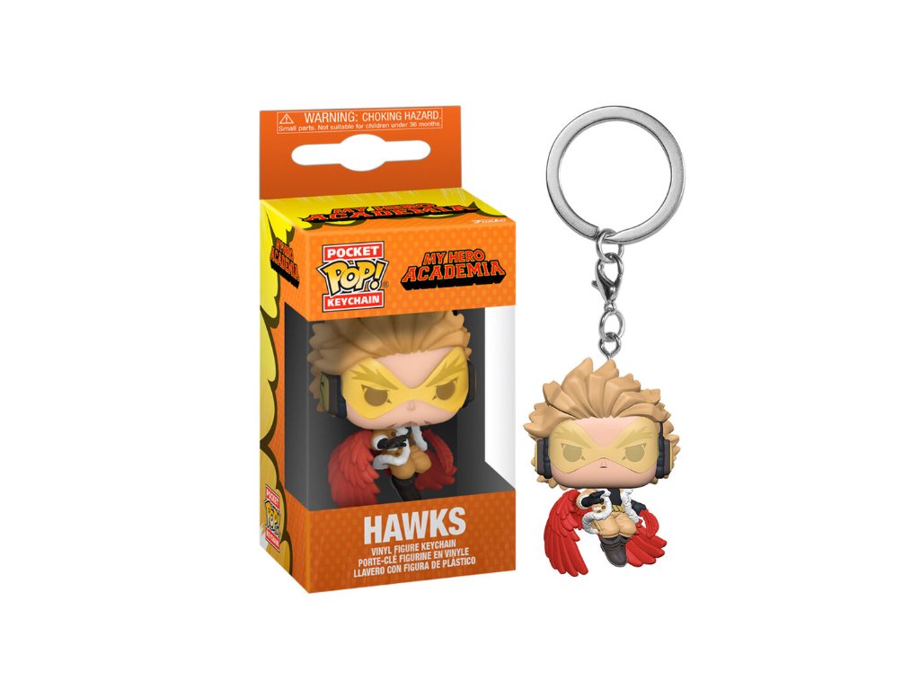 Merch Klíčenka Funko Pocket Pop My Hero Academia Hawks Nové za 195 Kč ...
