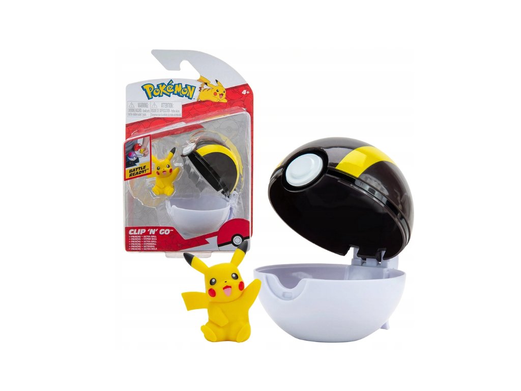 Toys Pokemon Clip and Go Pikachu and Ultra Ball Nové za 448 Kč ...