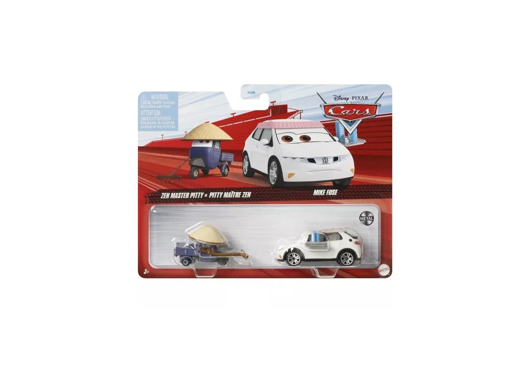Toys Disney Cars On The Road Mike Fuse and Zen Master Pitty Nové za 498 ...
