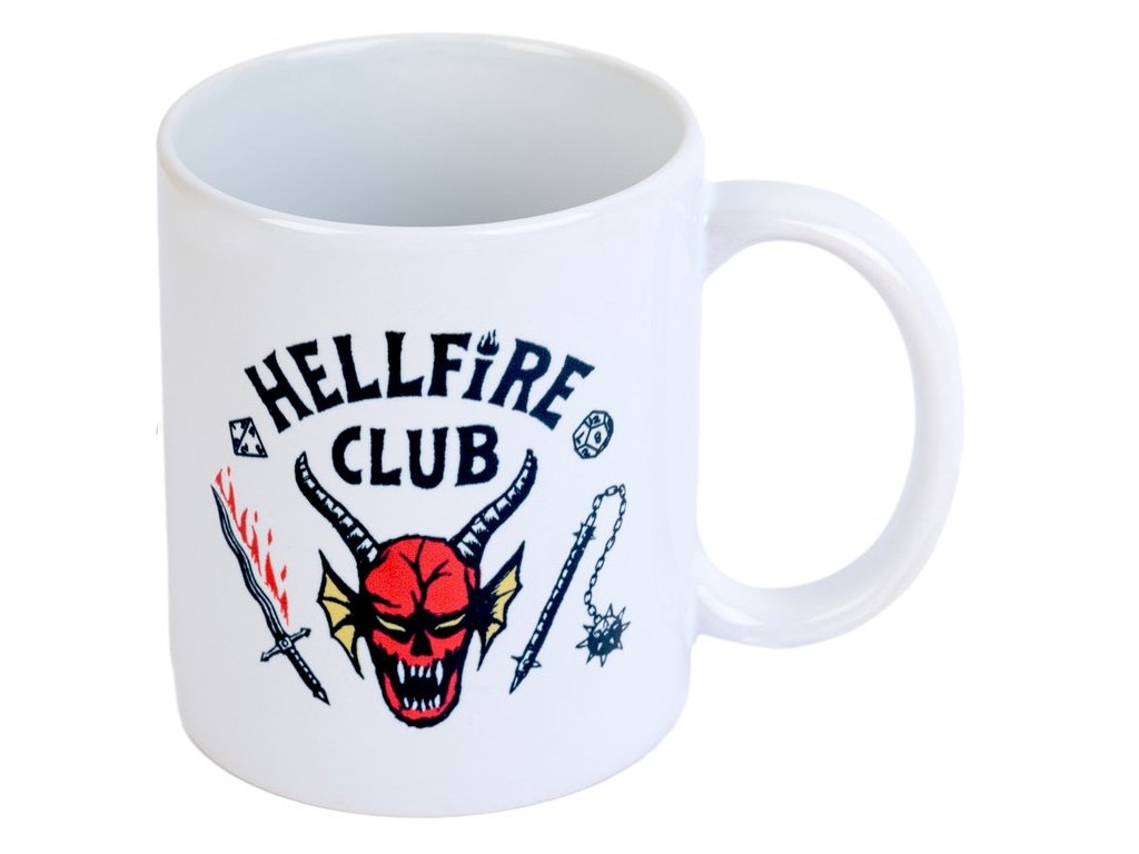 Merch Hrnek Stranger Things Hellfire Club White Nové za 269 Kč ...