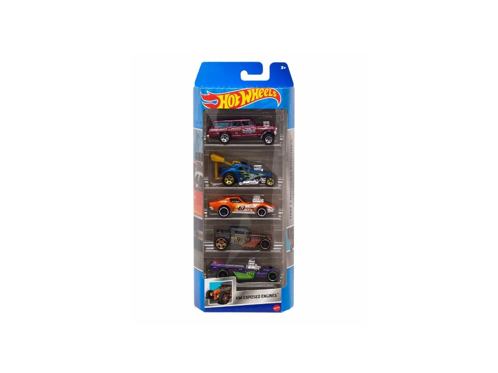 Toys Hot Wheels Hw Exposed Engines 5ks angličáky HFV90 Nové za 288 Kč ...