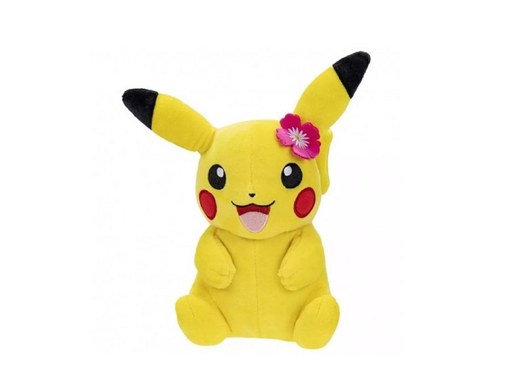 Merch Plyšová hračka Pokémon Pikachu Pink Flower 20cm Nové za 589 Kč ...
