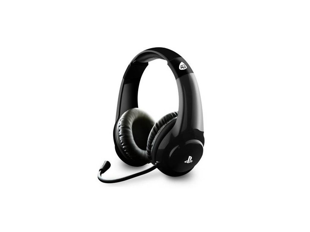 Ps4 Official 4gamers Pro4 70 Wired Stereo Gaming Headset Black Nové