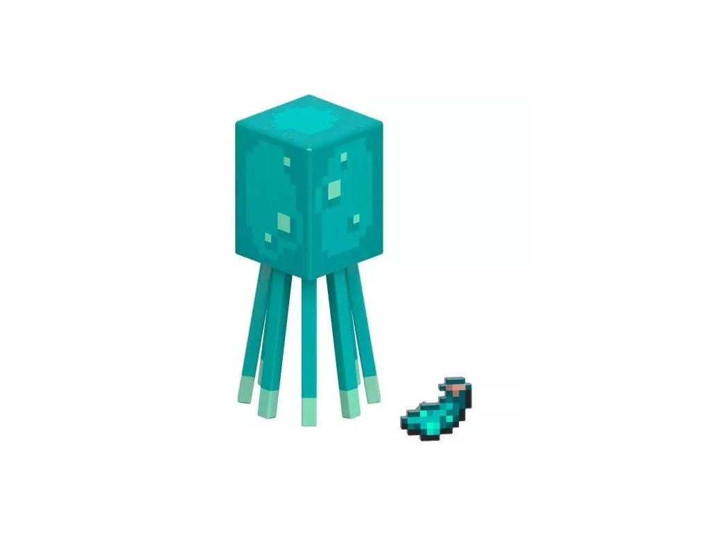 Figurka Minecraft Glow Squid 8cm Nové za 388 Kč | Prokonzole.cz
