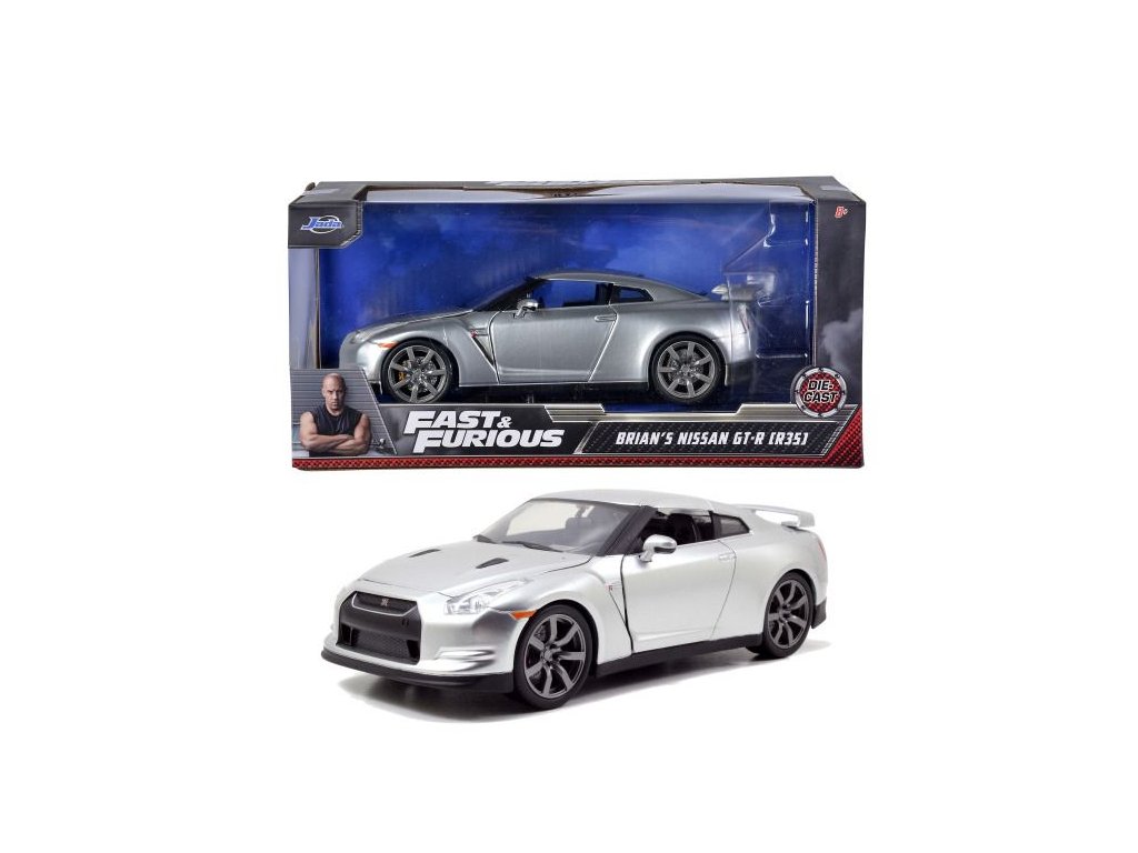 Auto Fast and Furious Brians Nissan GT-R R35 OBAL Nové za 624 Kč ...