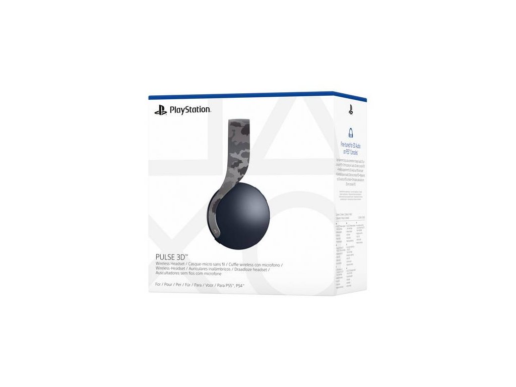 Ps5 Pulse 3d Wireless Headset Grey Camouflage Nové Prokonzole Cz