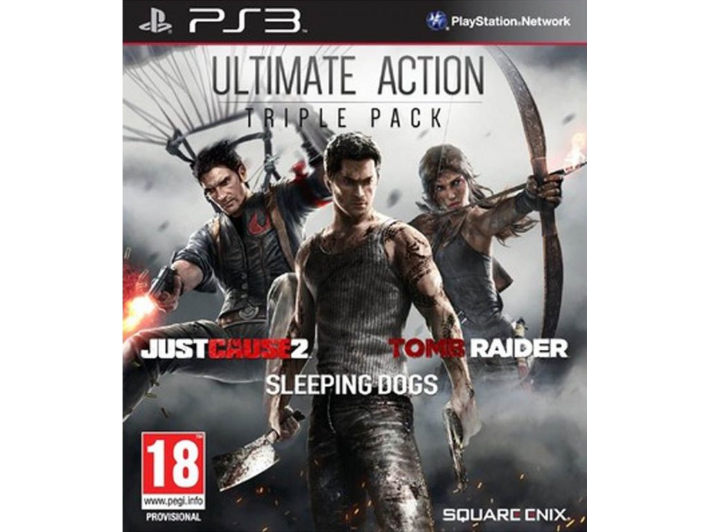 PS3 Ultimate Action Triple Pack Nové za 489 Kč | Prokonzole.cz