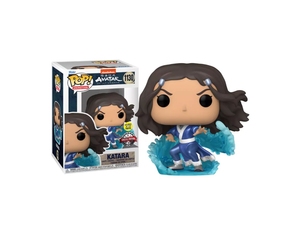 Funko Pop! 1130 Avatar The Last Airbender Katara Glows in the Dark Nové ... Funko Pop! 1130 Avatar The Last Airbender Katara Glows in the Dark Nové ...