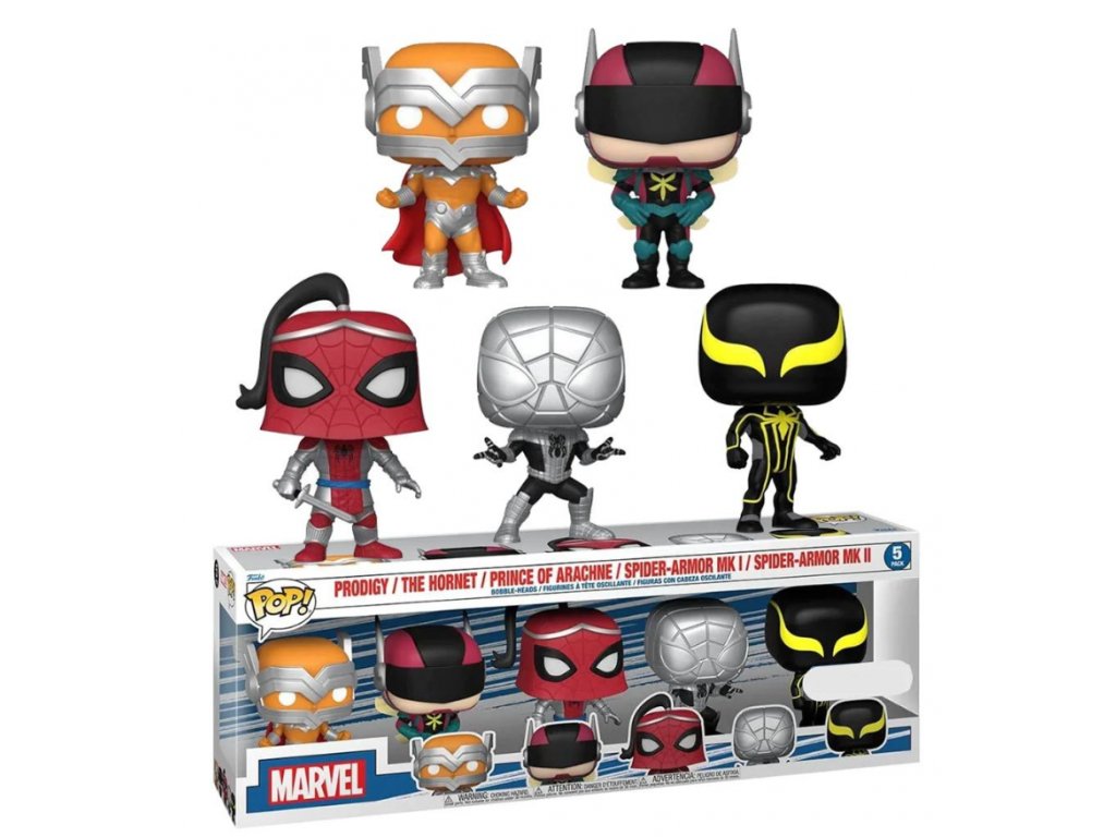 Funko POP! 5 pack Marvel Nové za 1 207 Kč | Prokonzole.cz