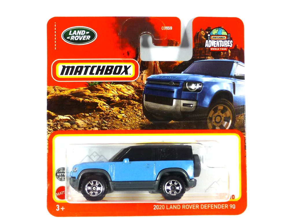 Matchbox 2020 Land Rover Defender 90 modrý Nové za 79 Kč | Prokonzole.cz