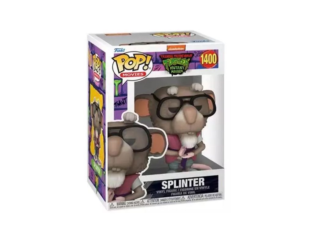 Funko Pop! 1400 Teenage Mutant Ninja Turtles Splinter Nové - Prokonzole.cz