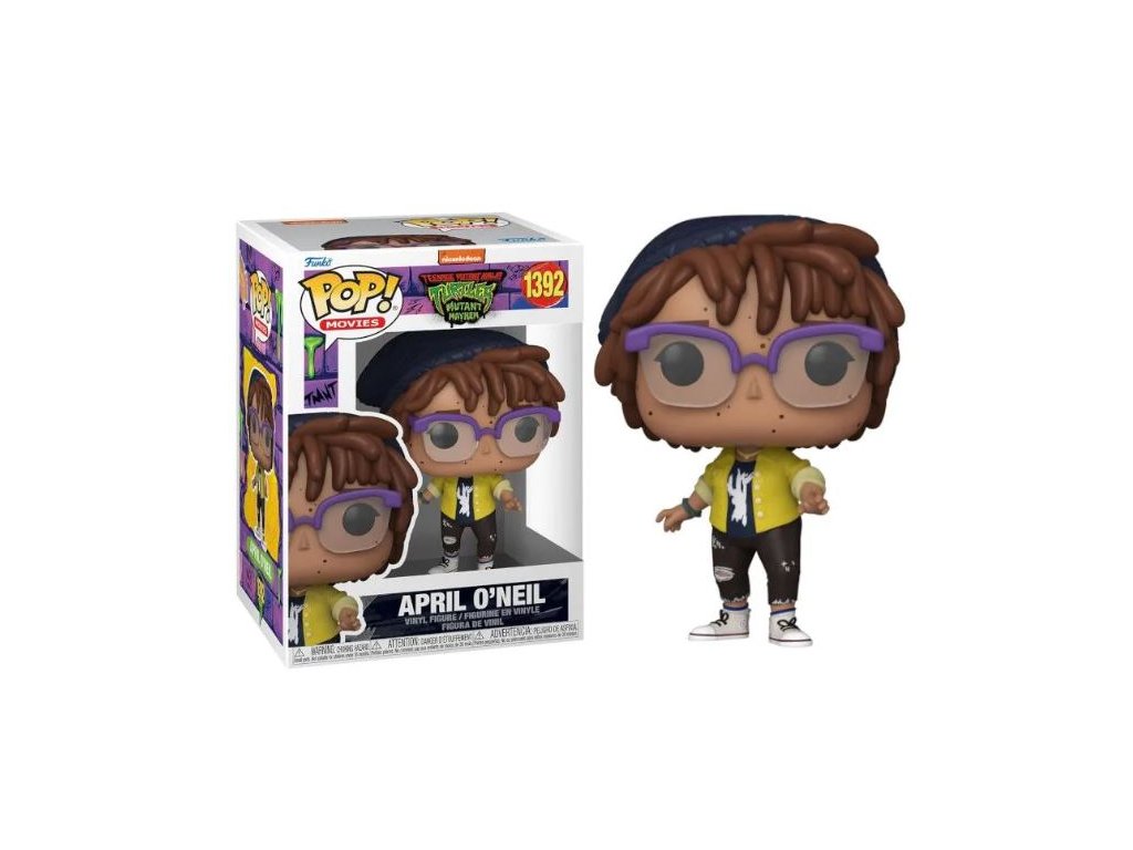 Funko Pop! 1392 Teenage Mutant Ninja Turtles April O Neil Nové ... Funko Pop! 1392 Teenage Mutant Ninja Turtles April O Neil Nové ...