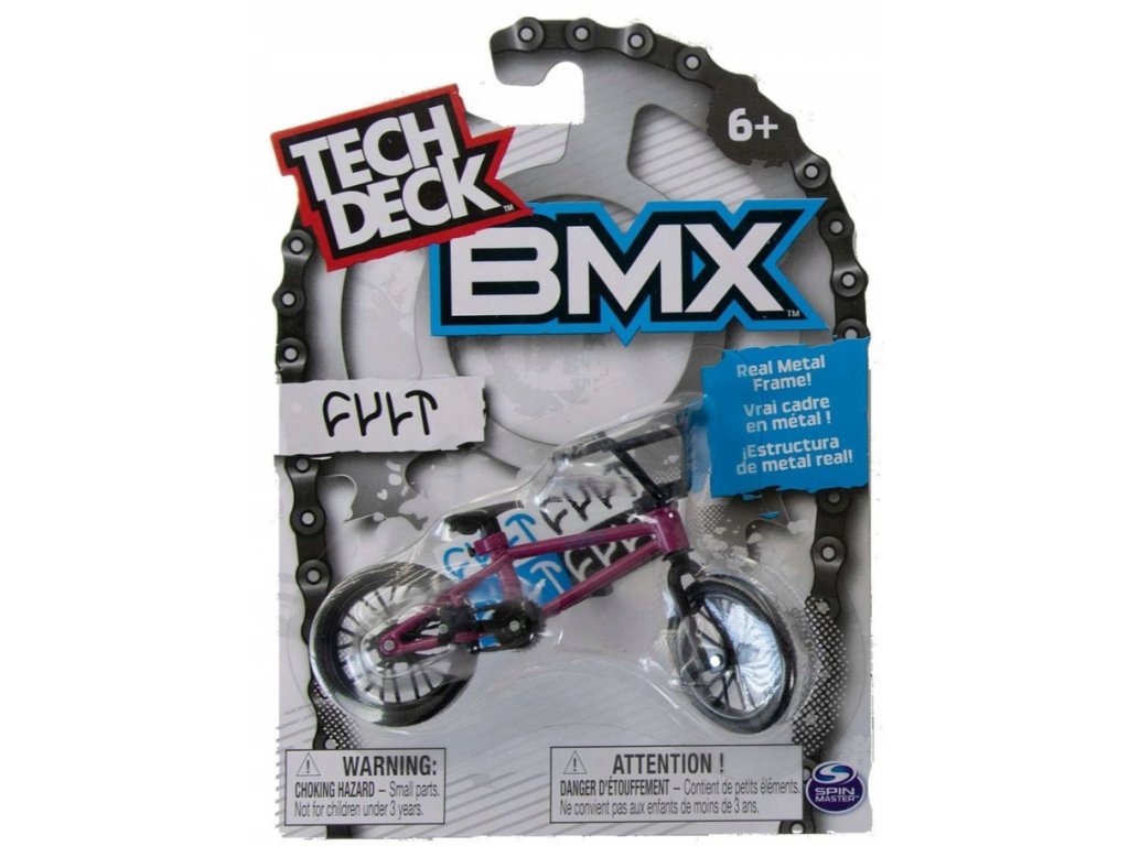 Tech Deck BMX Cult pink Nové za 298 Kč | Prokonzole.cz
