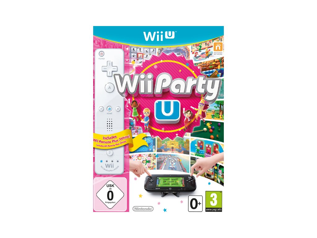 WiiU Party U a Wii Remote Plus White Nové za 1 689 Kč | Prokonzole.cz
