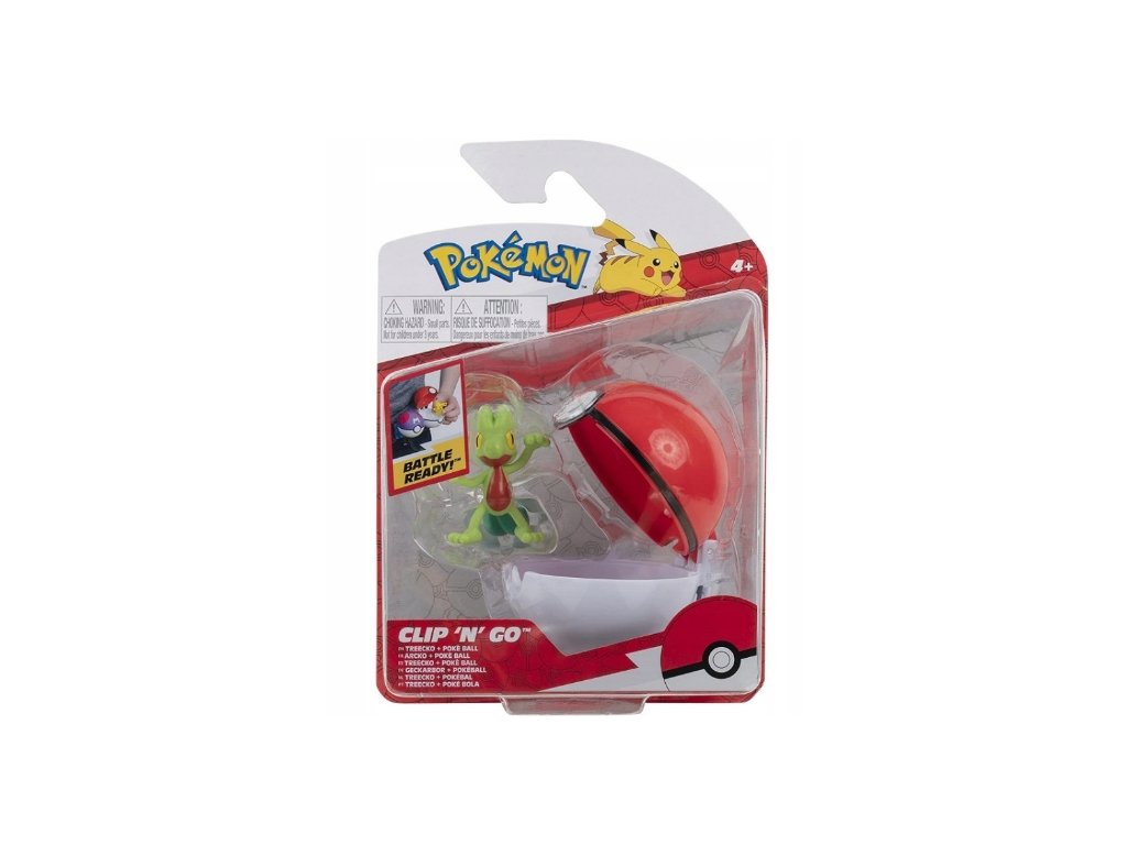 Pokémon Clip N Go Pokeball Treecko Nové za 409 Kč | Prokonzole.cz